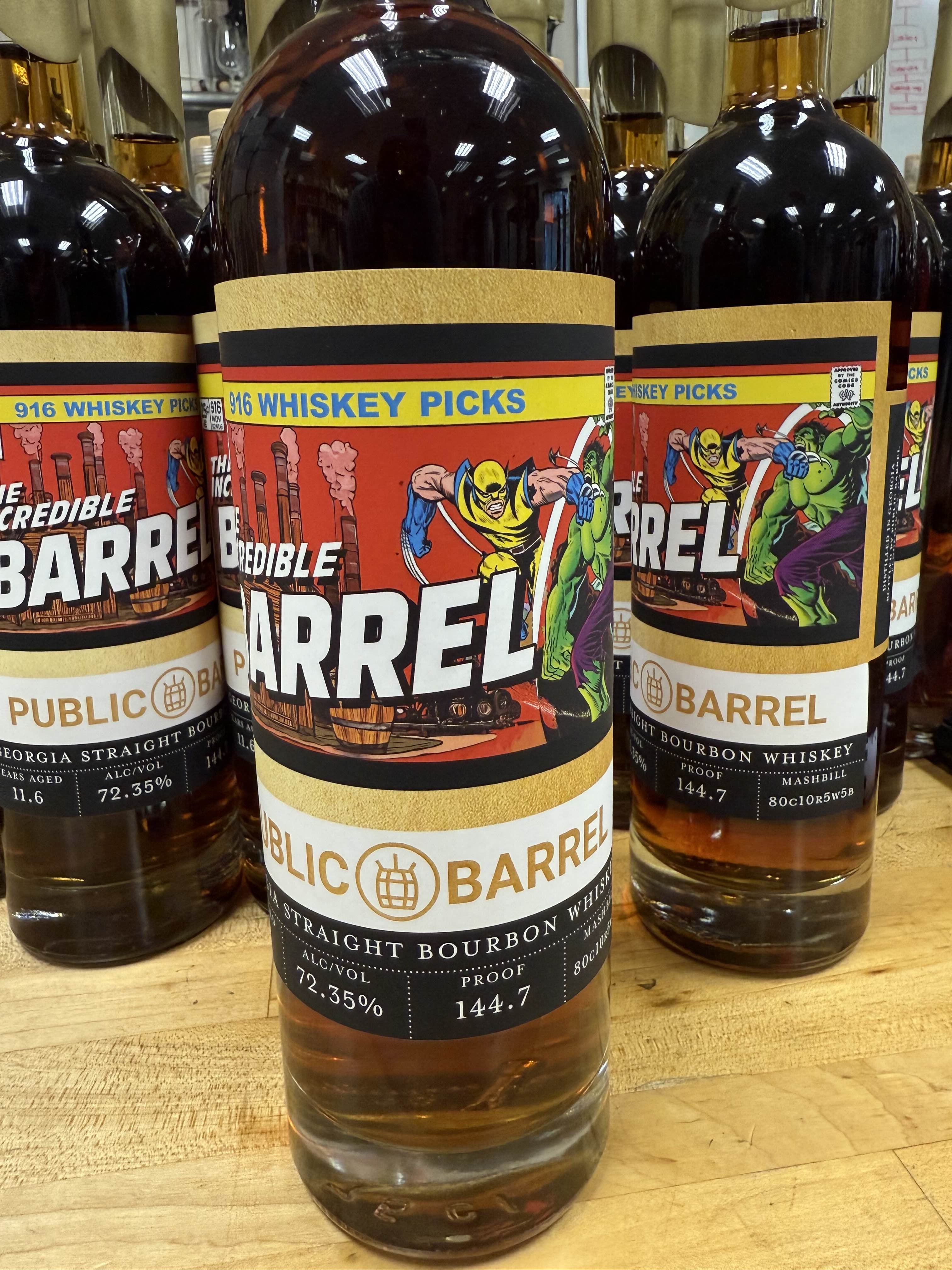 Public barrel exclusive pick (Hazmat 144.6p, 11.6 years) 1 bottle 750m ...